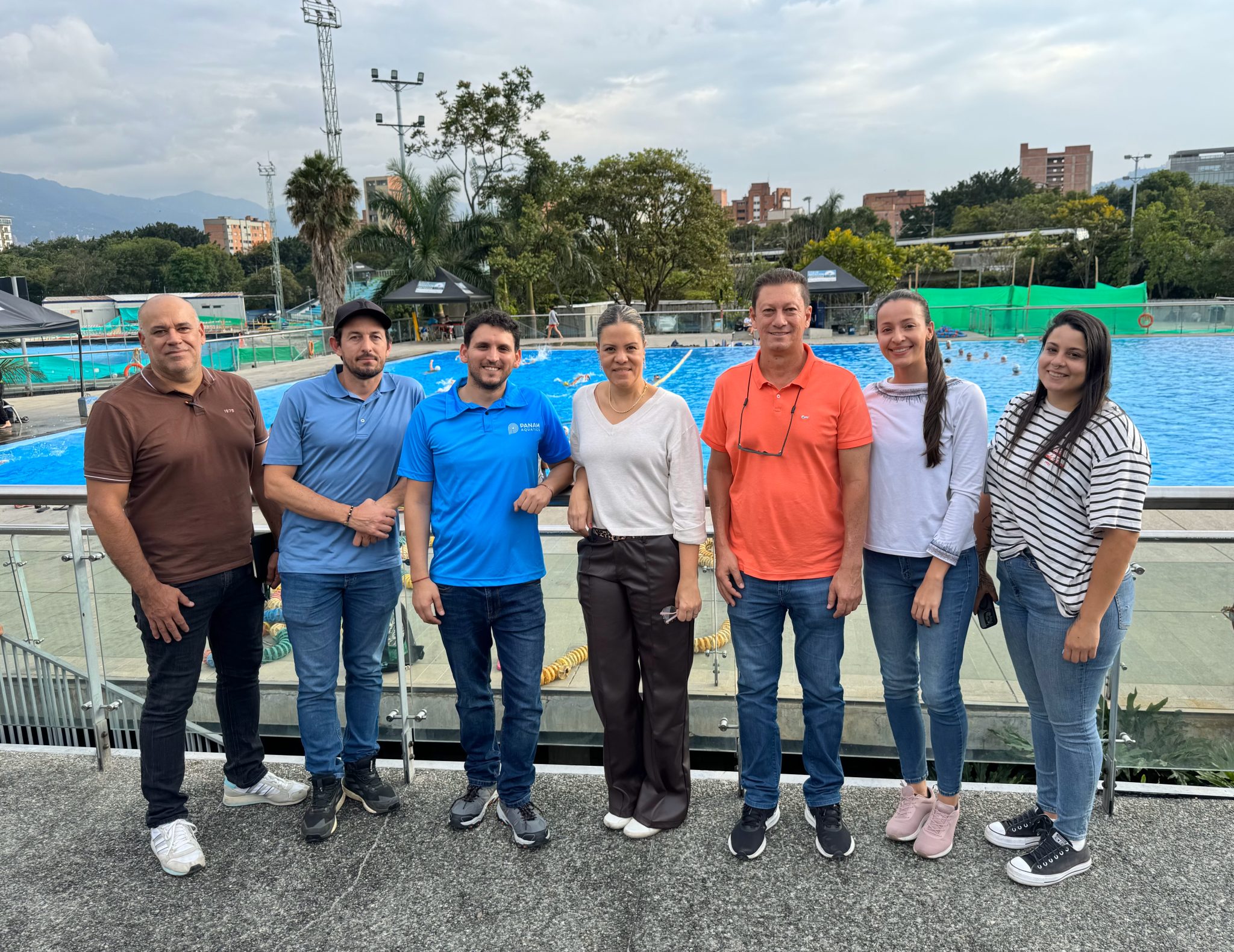 PanAm Aquatics realiza visita técnica a Medellín en preparación para el PanAm Aquatics ...
